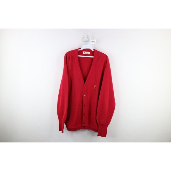 Vintage | Sweaters | Vintage 6s 70s Mens Large Knit Mohawk Golf Club ...